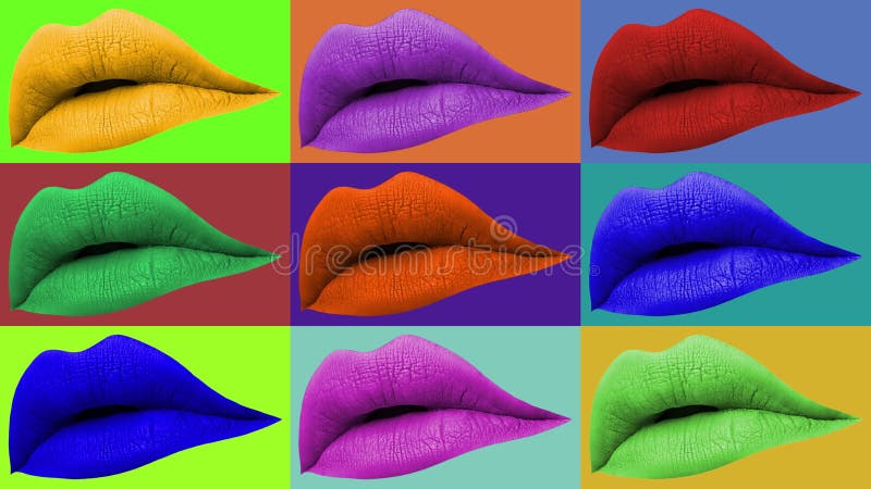 Modern Creative Concept Video 4K.Contemporary Art Background with ...