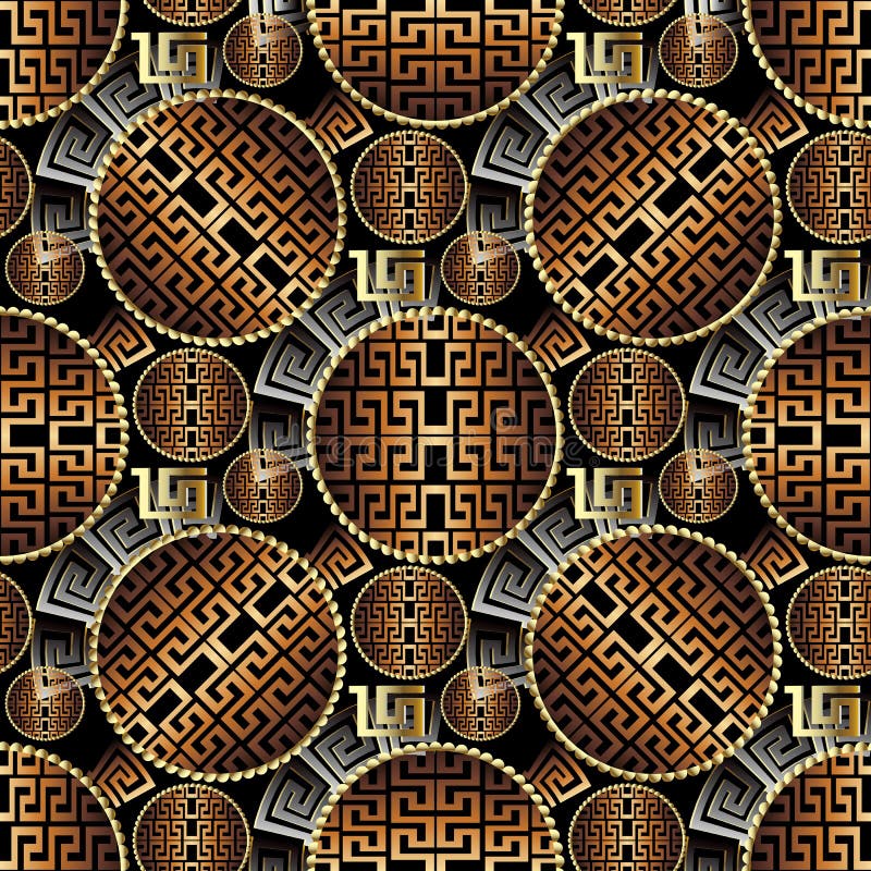 Modern Creative 3d Greek Seamless Pattern. Stock Vector - Illustration ... Modern Creative 3d Greek Seamless Pattern. Stock Vector - Illustration ...