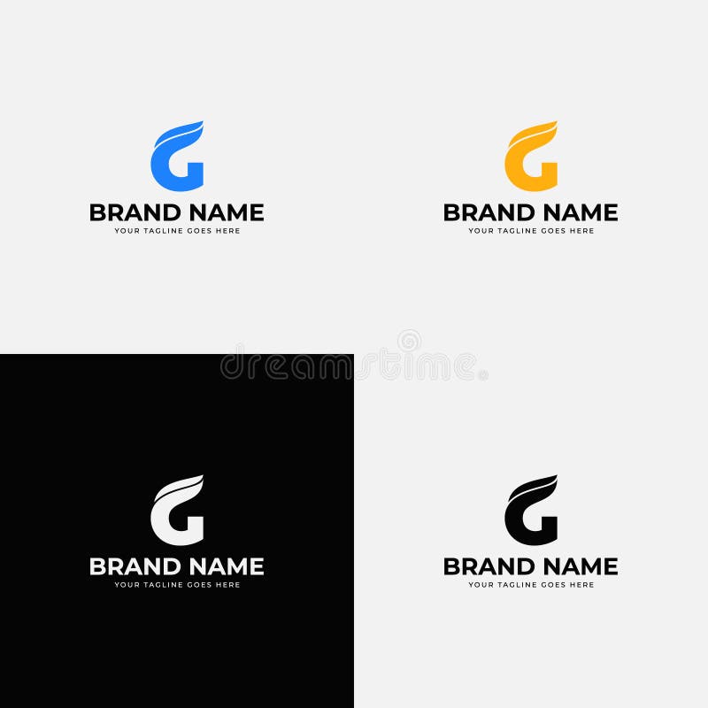 Modern Creative G Letter Icon Vector Logo Template Design Illustration ...