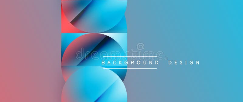 Modern Creative Geometric Abstract Background Design Stock Vector ...