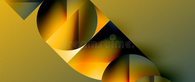 Modern Creative Geometric Background Design Stock Vector - Illustration ...