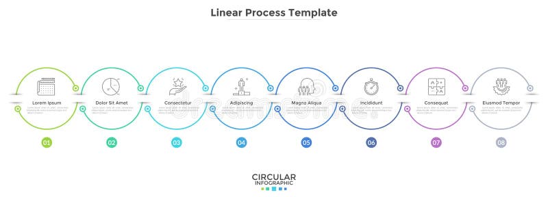 Modern Creative Infographic Template Stock Vector - Illustration of ...