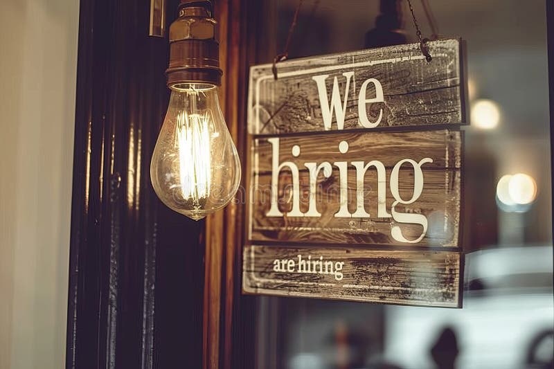 Modern Creative Job Application Poster for 2024 Featuring we are Hiring ...