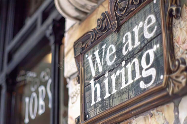 Modern and Creative 2024 Job Application Poster Featuring we are Hiring ...