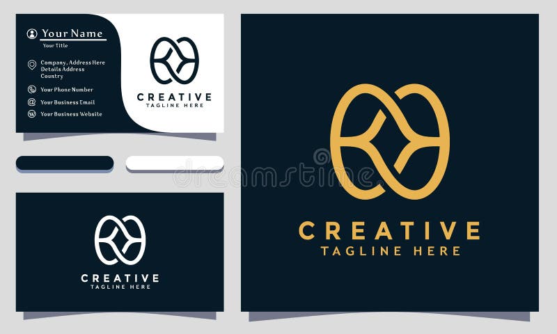 Modern Creative K Logo Design and Template. K KK Icon Initials Based ...