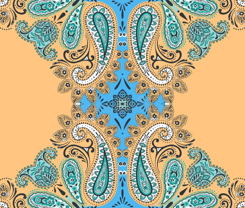 Paisleys Elements Stock Illustrations – 247 Paisleys Elements Stock ...