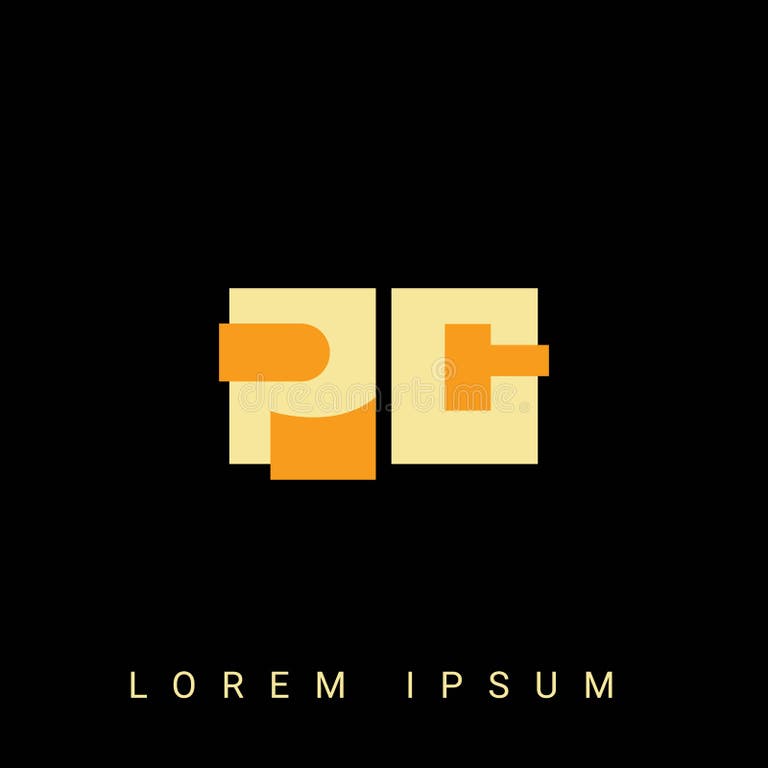 Modern Creative Shaped PG, GP, P G Logo. Initial Logo Designs Templete ...