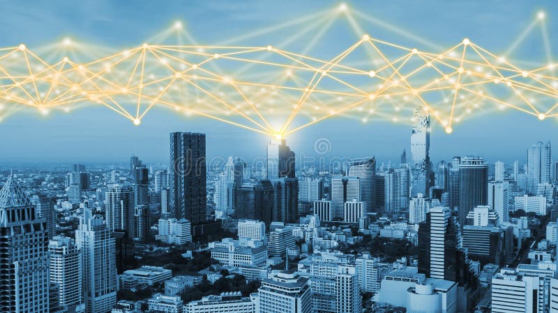 Modern Creative Telecommunication and Internet Network Connect in Smart ...