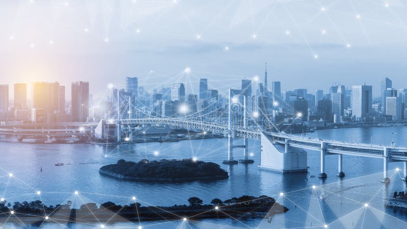 Modern Creative Telecommunication and Internet Network Connect in Smart ...