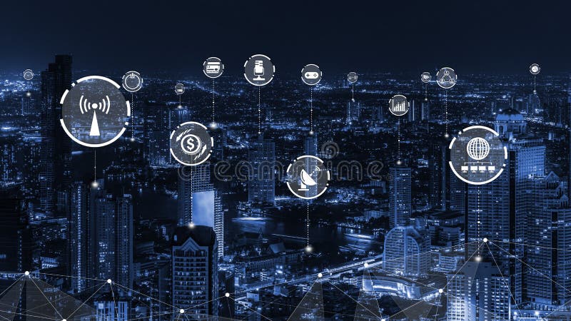 Modern Creative Telecommunication and Internet Network Connect in Smart ...