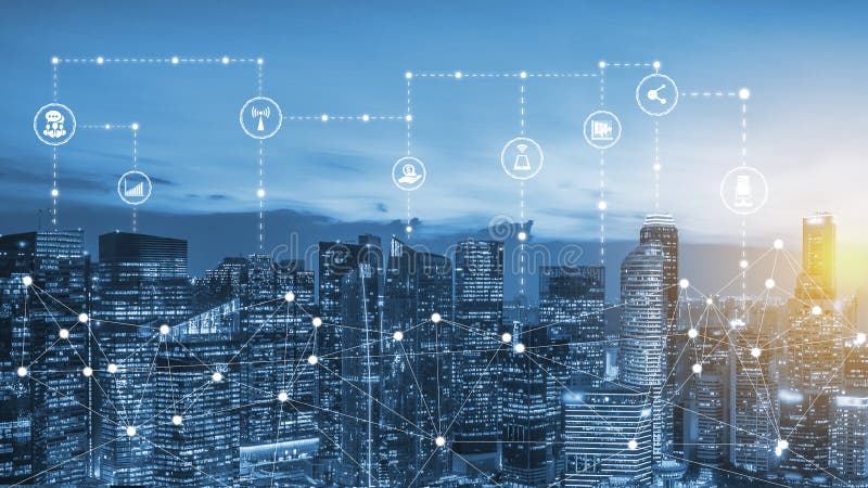 Modern Creative Telecommunication and Internet Network Connect in Smart ...