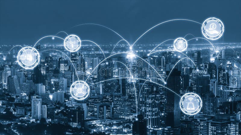 Modern Creative Telecommunication and Internet Network Connect in Smart ...