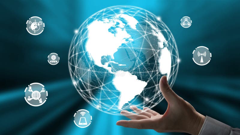 The Modern Creative Telecommunication and Internet Network Connect in ...