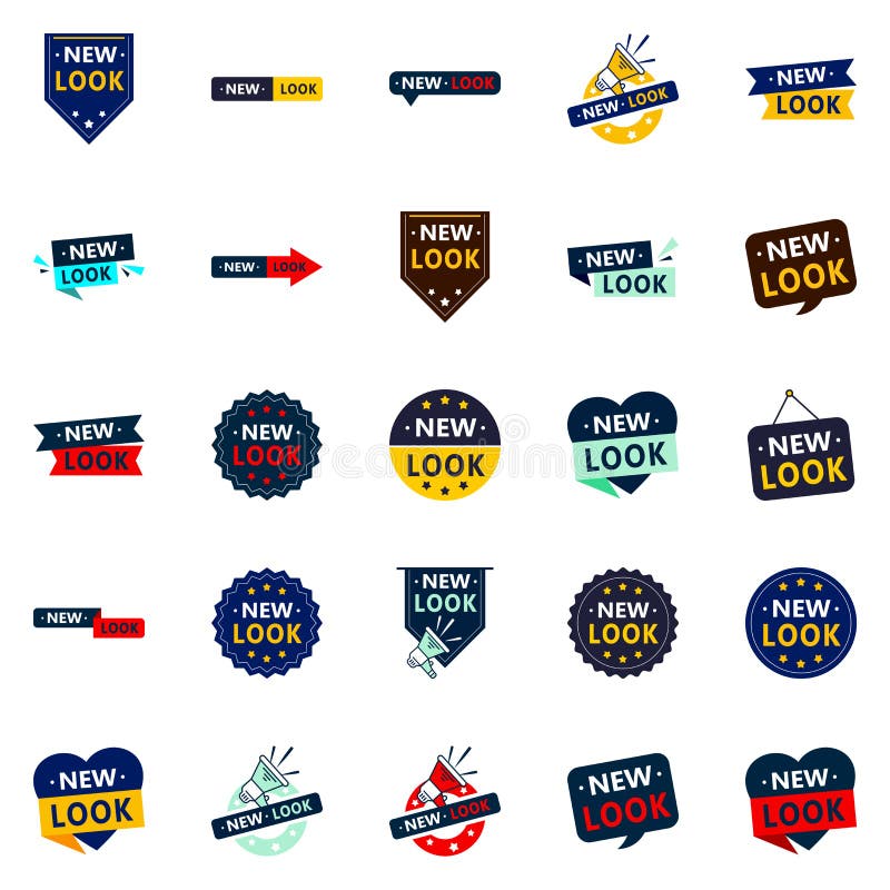 25 Modern and Creative Vector Designs for Your New Look Stock Vector ...