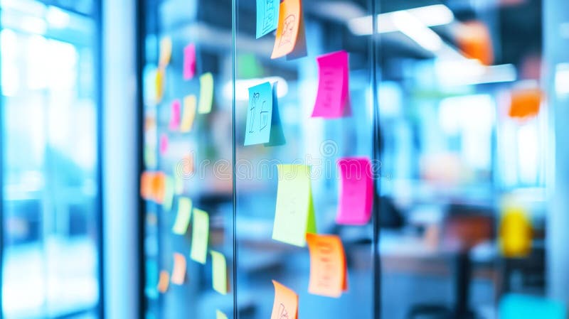 Modern Creative Workspace with Brainstorming Tools and Collaborative ...