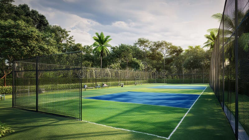 Modern Cricket Practice Facility Stock Illustrations – 13 Modern ...