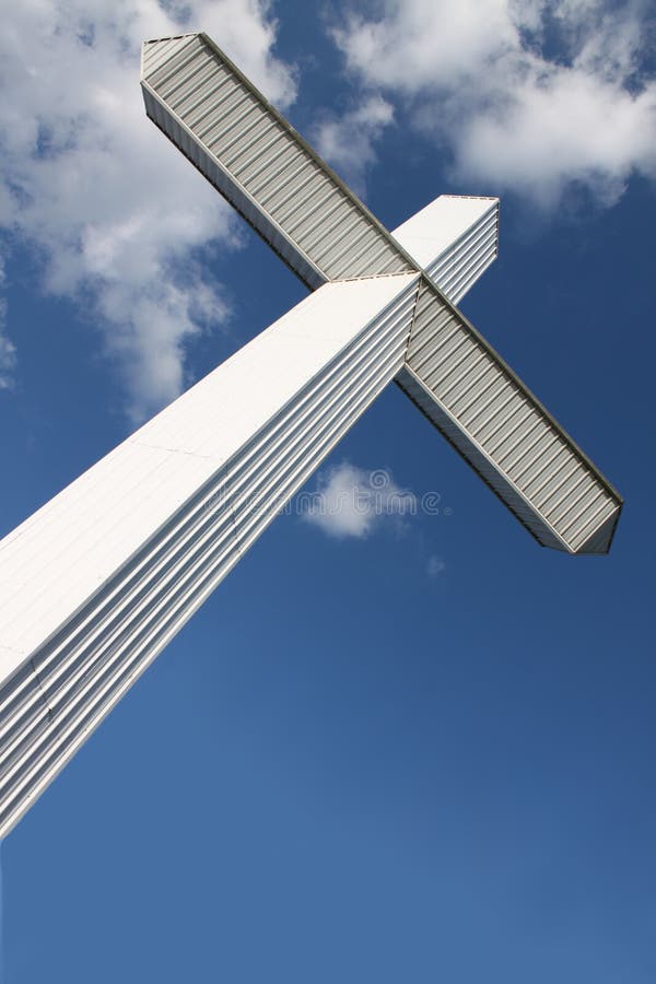 Modern cross 2 stock photo. Image of faithfulness, credence - 16100190