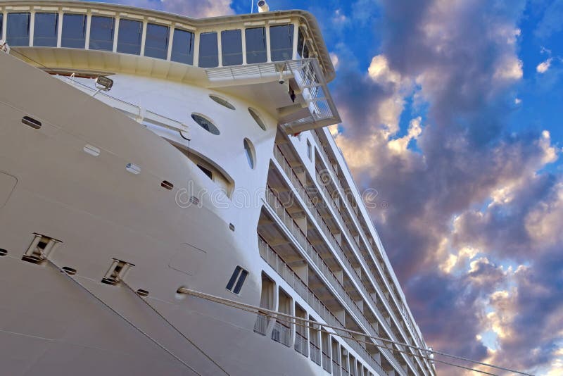 Modern cruise ship stock image. Image of liner, boat - 34300433