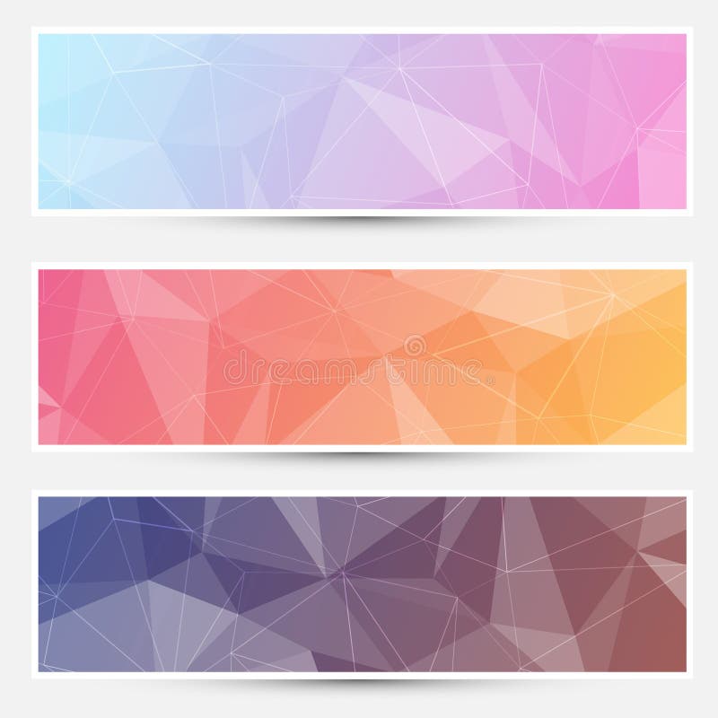 Abstract Crystal Wave Speed Line Website Header Stock Vector ...