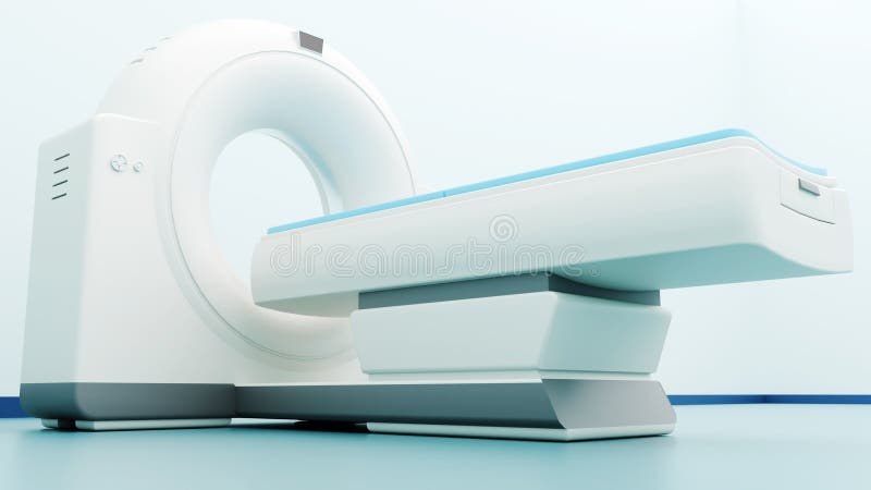 A Modern CT or Computed Tomography Scanner. Stock Illustration ...