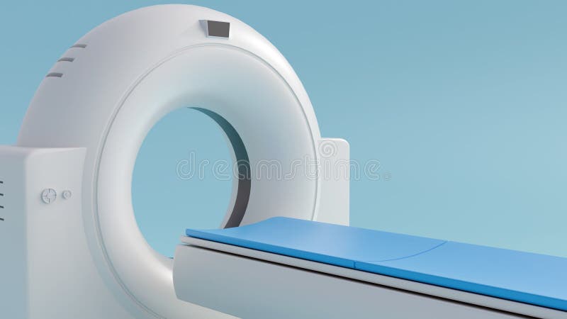 A Modern CT or Computed Tomography Scanner. Stock Illustration ...