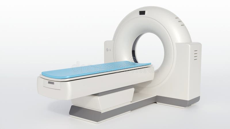 A Modern CT or Computed Tomography Scanner. Stock Illustration ...