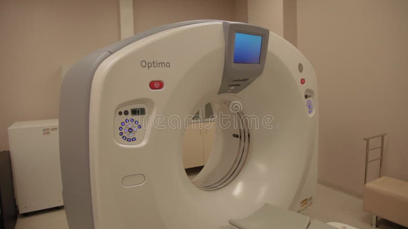 Modern CT Scan Machine in a Clean and Minimalistic Medical Imaging Room ...