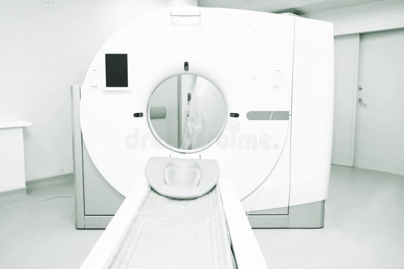 Modern CT Scanner. the MRI Machine is Ready Stock Photo - Image of ...