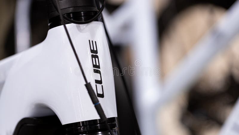 A Modern Cube Mountainbike Logo Editorial Image - Image of sports ...