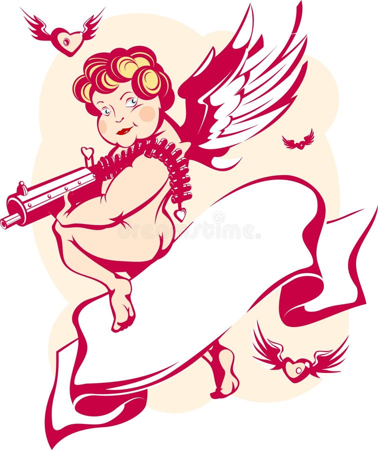 Cupid Stock Illustrations – 57,581 Cupid Stock Illustrations, Vectors ...