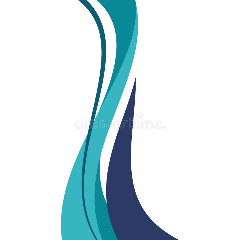 Modern Curved Border stock vector. Illustration of curve - 333171629