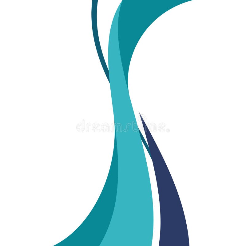 Modern Curved Border stock vector. Illustration of wavy - 333171639