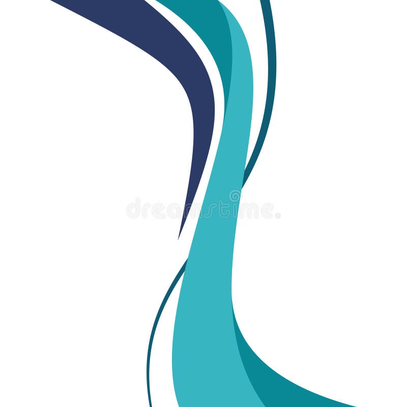 Modern Curved Border stock vector. Illustration of decorative - 333171641
