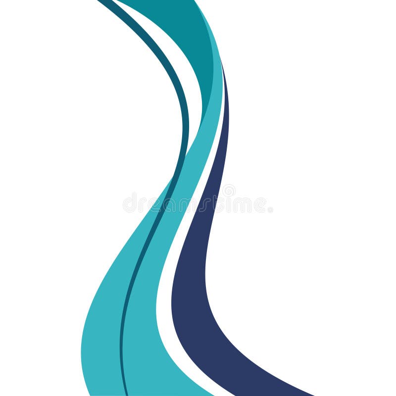 Modern Curved Border stock vector. Illustration of element - 333171643