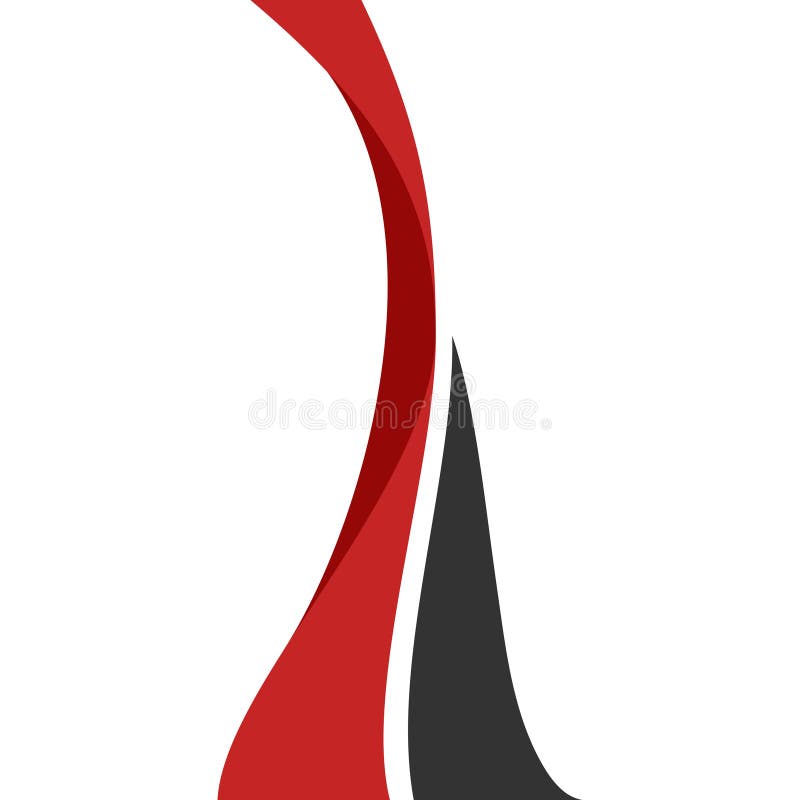 Modern Curved Border Decoration Stock Vector - Illustration of wave ...