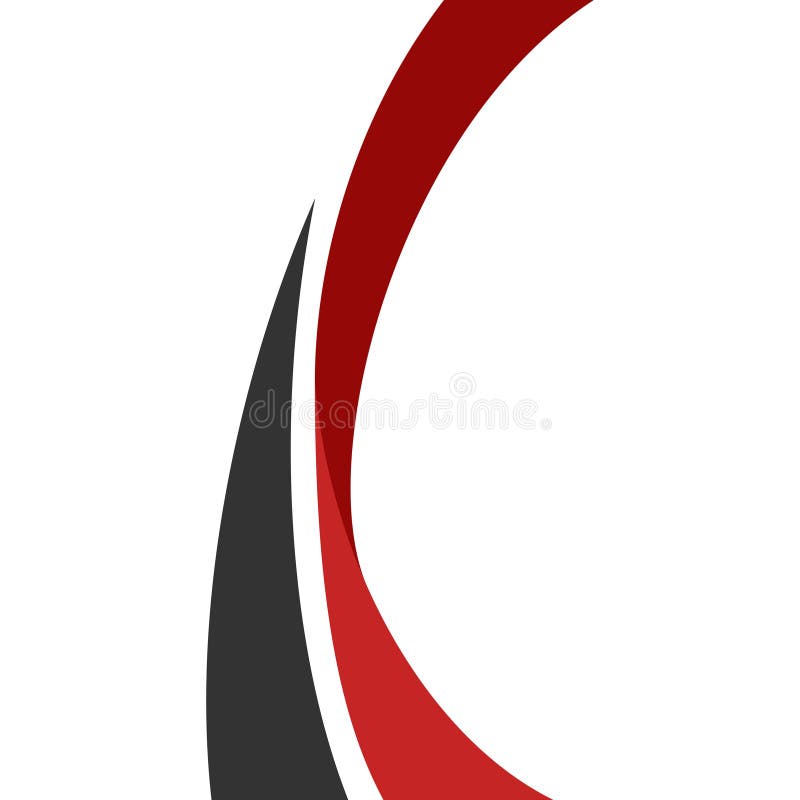 Modern Curved Border Decoration Stock Vector - Illustration of cover ...