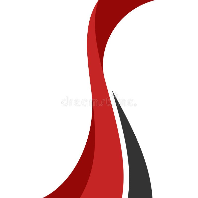 Modern Curved Border Decoration Stock Vector - Illustration of element ...