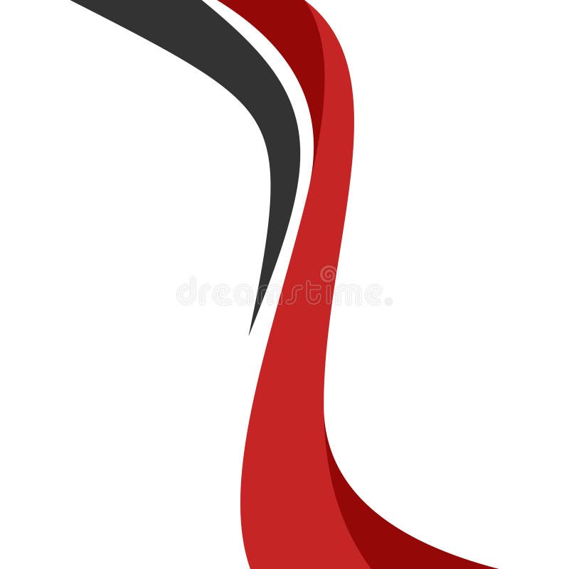 Modern Curved Border Decoration Stock Vector - Illustration of curve ...
