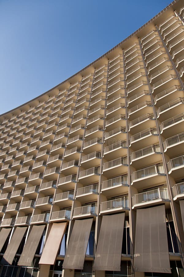 Modern Curved Building stock photo. Image of city, railing - 26071880