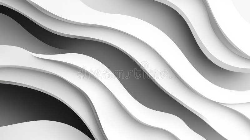 Modern Curvy Wave Illustration Texture for Stylish Design Stock ...