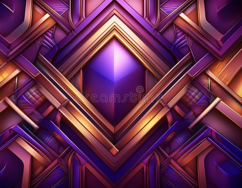 Modern 3D Background with Intersecting Geometric Shapes and Gradient ...