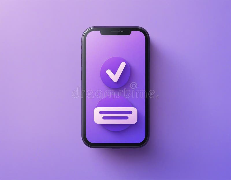 Modern 3D Icon of Payment Confirmation Stock Illustration ...