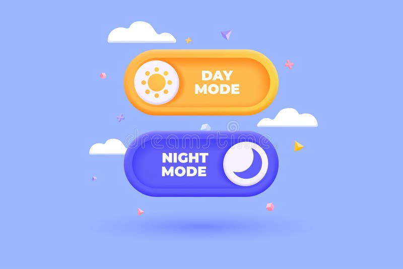 Night Day Switch Toggle Icon Stock Illustrations – 339 Night Day Switch ...