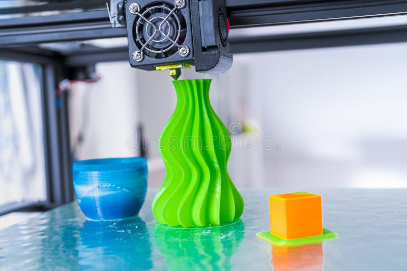 3d Printer Mechanism Working during the Processes. Modern 3D Printing ...