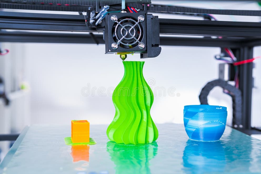 3d Printer Mechanism Working during the Processes. Modern 3D Printing ...