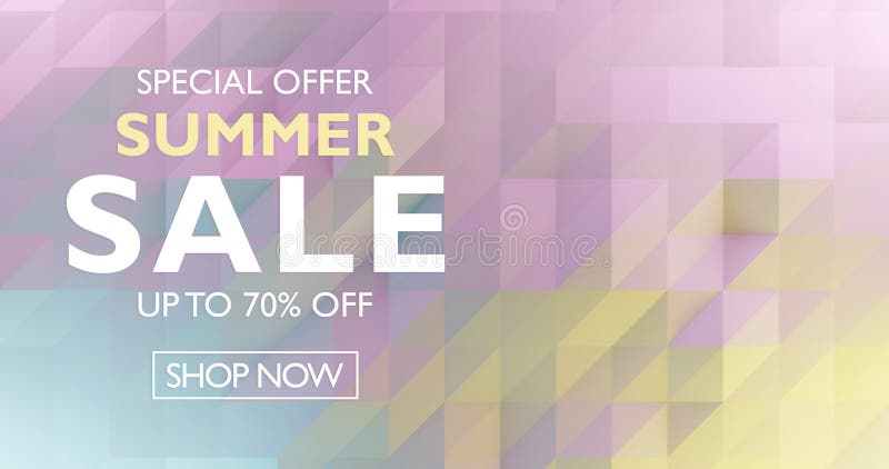 Modern 3d Render Geometric Pattern, Colorful Mosaic Poster Design Stock ...