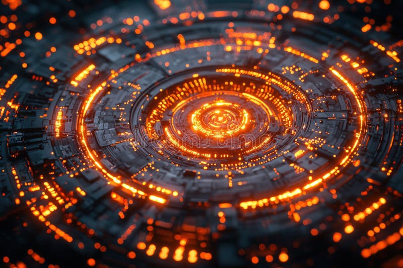 A Modern 3D Technology Background Featuring Intricate Designs and ...