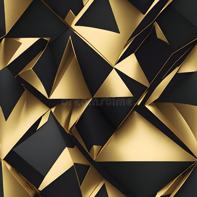 Abstract Modern 3D Triangles Texture Pattern Background Stock ...