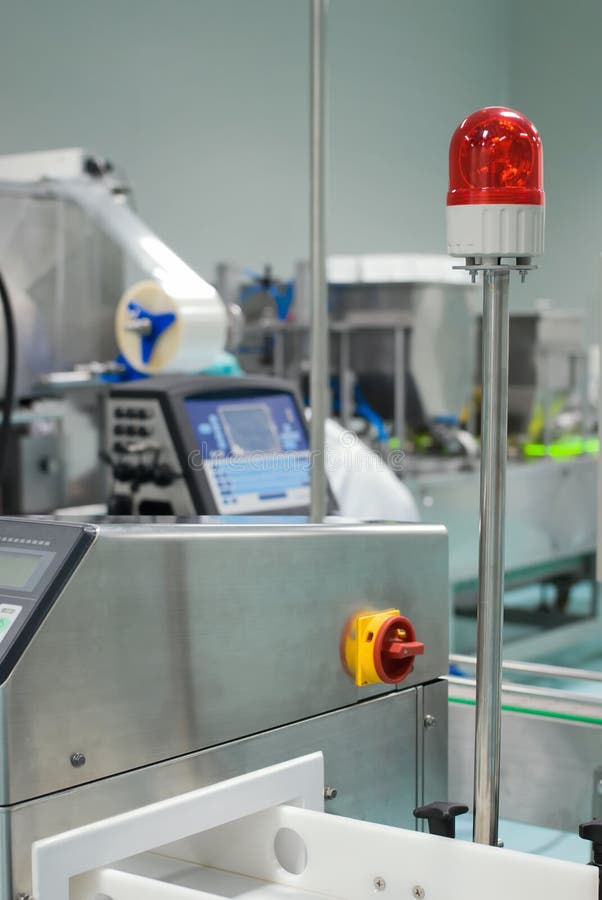 Modern Dairy Food-processing Industry Stock Image - Image of ...