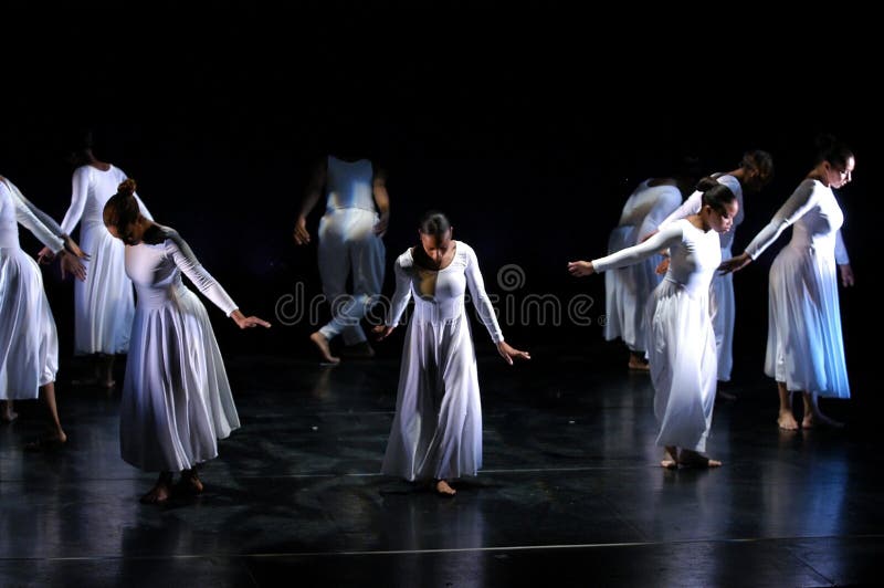 Modern dance performance 3 editorial photo. Image of shapes - 17196011